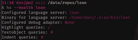 Lean Language Server Ignoring Default Options Issue Helix Editor Helix Github