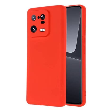 Liquid Silikone Cover Xiaomi 13 Pro Rød Elgiganten Elgiganten
