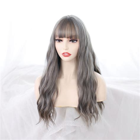 Grey Long Sex Doll Wig Coeros Grey Long Sex Doll Wig Coeros