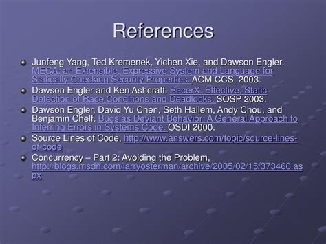 Ppt Static Code Checking Security And Concurrency Powerpoint Presentation Id4260839