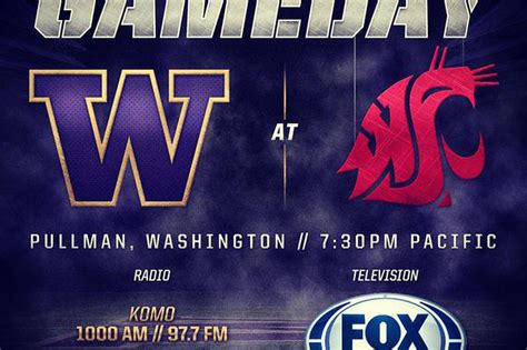 Washington Huskies At Washington State Cougars Gamethread Uw Dawg Pound