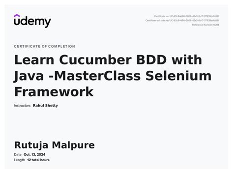 Rutuja Malpure On Linkedin Cucumber Bdd Selenium Automationtesting