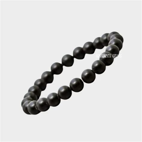 Gemstone Black Onyx Bracelet For Healing Size 8 Mm At Rs 359piece