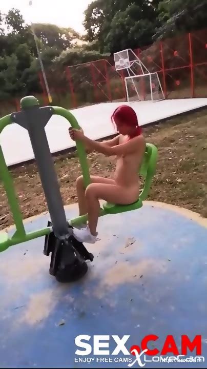 Slutty Step Cousin Naked In The Park Eporner