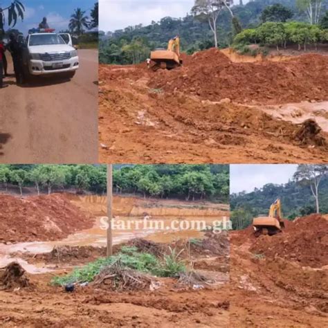 Police Officers Allegedly Aiding Illegal Miners Clash With Cocobod Anti