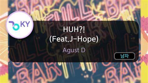 HUH Feat J Hope Agust D KY KY Karaoke YouTube