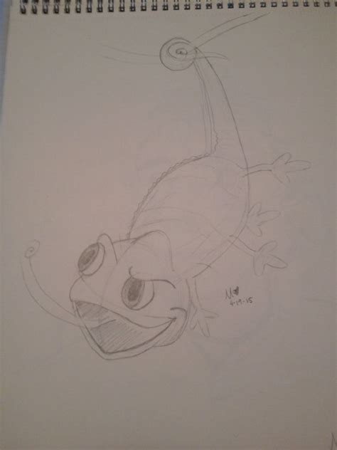 Pascal From Disneys Tangled Sketches Disney Tangled Art