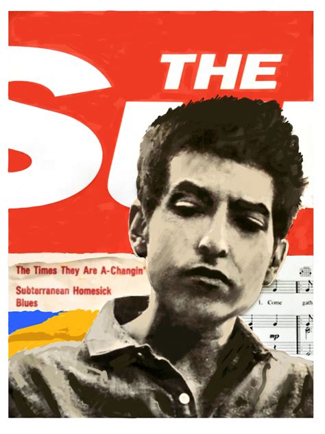 Bob Dylans The Times They Are A Changing And The Sun Newspaper Is Published Curious