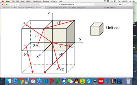 Solved A Calculate The Atomic Packing Factor Apf Of The Chegg