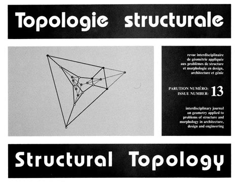 Structural Topology Welcome