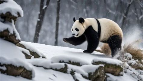 How Do Giant Pandas Adapt To Winter Conditions In Their Habitats