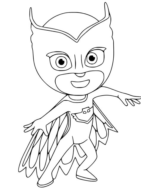 Desenhos De Corujita Para Colorir Pintar E Imprimir ColorirOnline