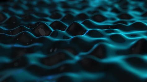 Black Low Poly Surface Abstract Background With Animation Moving Of