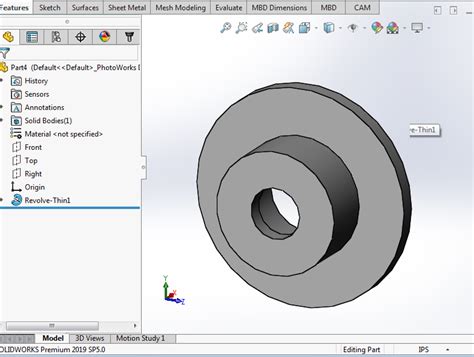 Solidworks Exercises Step By Step Procedure ~ Ourengineeringlabs
