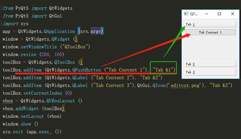 【pyqt5 Qt Designer】工具箱（qtoolbox）用法讲解 Xjt2019 博客园