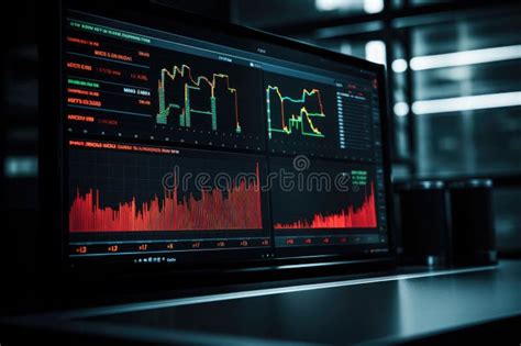 Data Science Scientist Computing Analysing And Visualizing Complex Data Set On Computer Stock