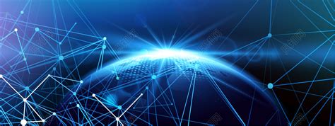 大气炫彩科技云数据平台星空海报网站背景免费下载 觅知网