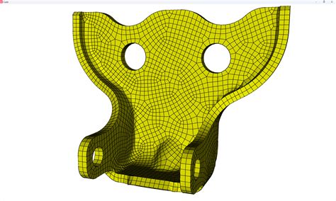 Meshing Tutorial Automotive Door Lock Assembly Meshing Coreform Llc