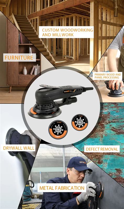 Popular Design Random Electric Dustless Brushless V Orbit Machine Sander Orbital Products