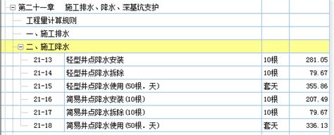 深井井点降水使用费套什么定额 服务新干线答疑解惑