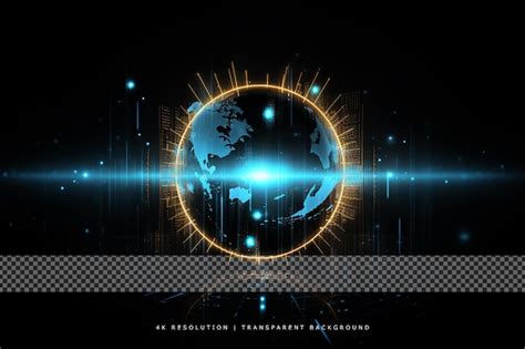 Premium PSD HUD Ui Futuristic User Interface On Transparent Background