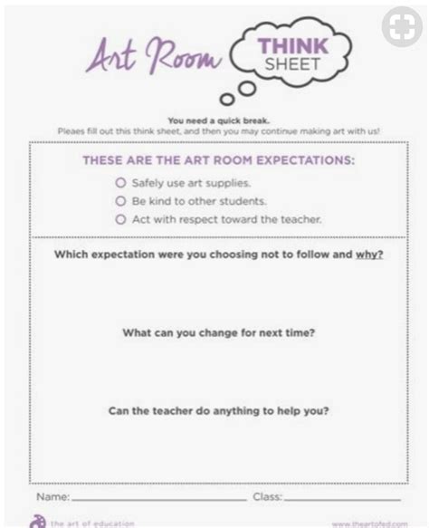 Classroom Routines Art With Mrs Filmore