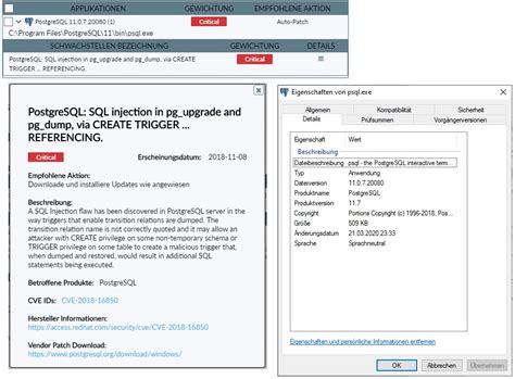False Positive Critical Vulnerability For Postgres Fortinet Community