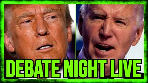 Live Trump Vs Biden Debate Reaction And Commentary