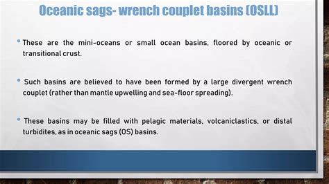 Tectonic Basin Classification PPT
