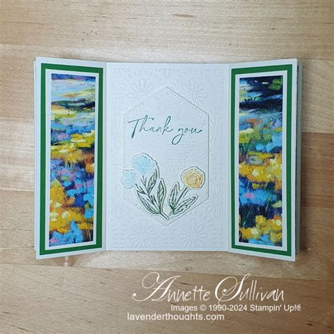Double Arrowhead Fun Fold Cards Lavender Thoughts