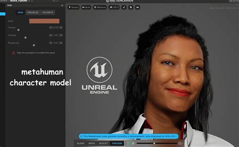 I Will Design Unreal Engine Metahuman Character Ue4 Ue5 Model 3d Character Modelling