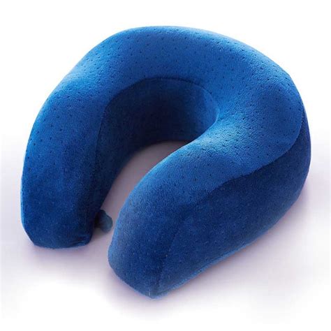 U Shaped Memory Foam Travel Pillow For Neck For Tr Vicedeal