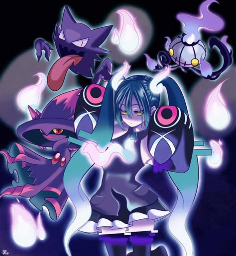 Miku Ghost Type Rpokemon