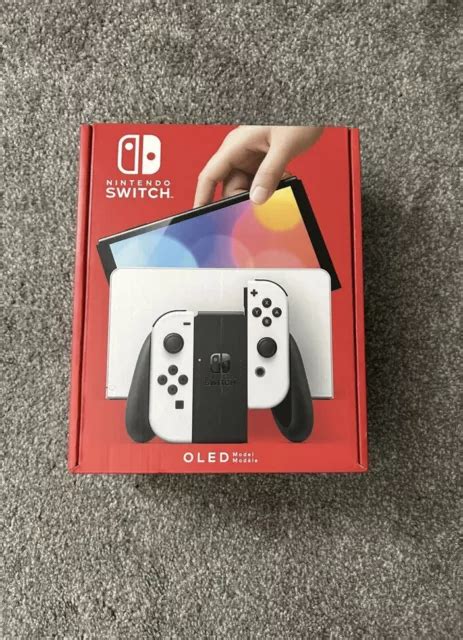 Nintendo Switch Oled Model Heg 001 Handheld Console 64gb White £221