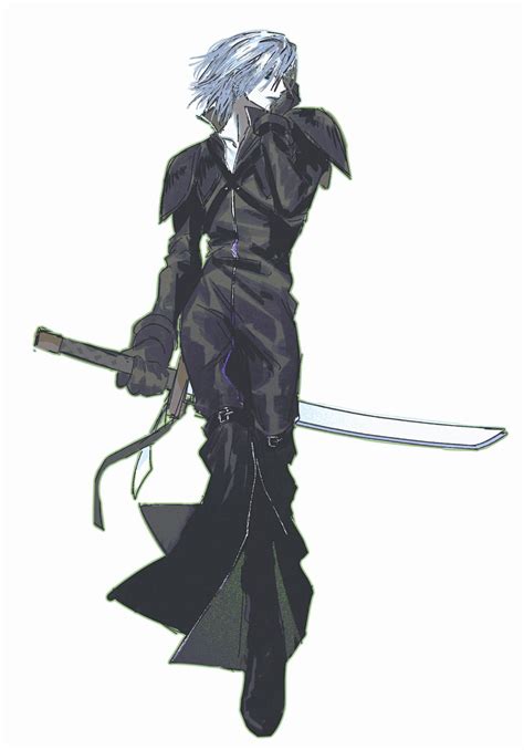 Kadaj Final Fantasy And 2 More Drawn By Moyanwxy Danbooru