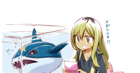 サメハダー こわいおねえさんらくがき しらすのイラスト Pixiv