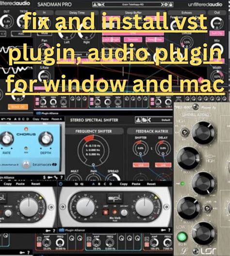 fix and install vst plugin audio plugin for window and mac by team