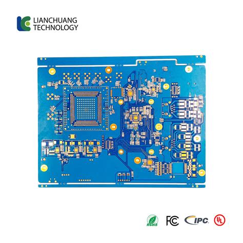5g Qualcomm Solution 10 Layer High Density Interconnection Circuit Board Handheld Equipment
