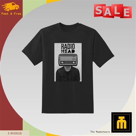 Jual Radiohead Kaos Katun Radiohead Band Baju Kaos Murah Baju Rock