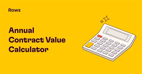 Annual Contract Value Calculator