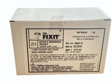 Epoxy Bonding Agent At ₹ 100 Kg Dr Fixit Waterproofing Chemicals In