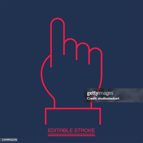 96 Index Finger Scrolling High Res Illustrations Getty Images