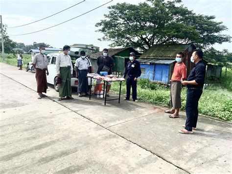 မြန်မာနိုင်ငံ ဆန်စပါးကုန်သည်များအသင်းမှ ဆိပ်ကြီးခနောင်တို မြို့နယ်နေ ပ