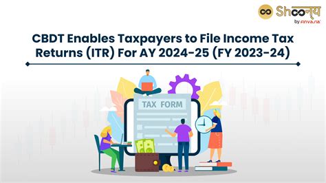 Cbdt Announces The Itr Filing For Ay 2024 25 Fy 2023 24