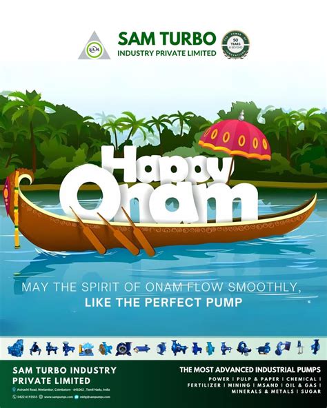 Haaris Mohamed On Linkedin Happyonam Samturbo Pumpsindustry Onamwishes