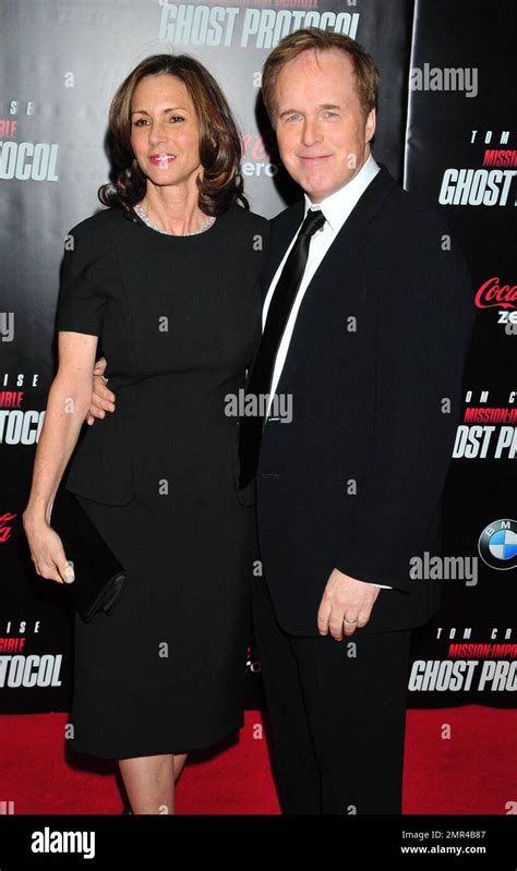 Elizabeth Canney And Brad Bird At The Premiere Of Mission Impossible Ghost Protocol At The