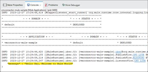 Publish And Subscribe Messages Using Vm Connector In Mulesoft