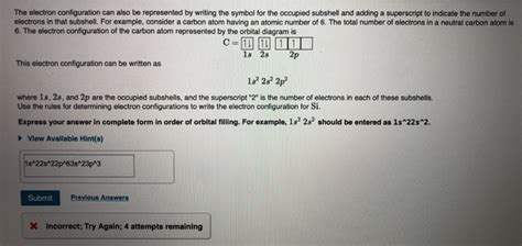 Solved Consider That A Single Box Represents An Orbital And