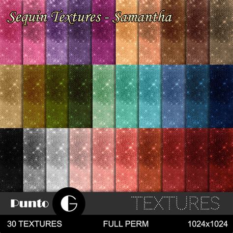 Second Life Marketplace Sequin Textures Samantha