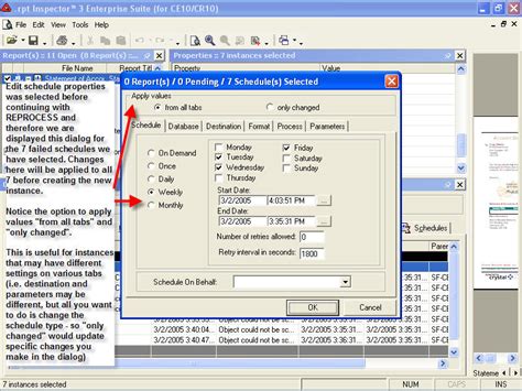 rpt inspector enterprise suite for businessobjects enterprise crystal